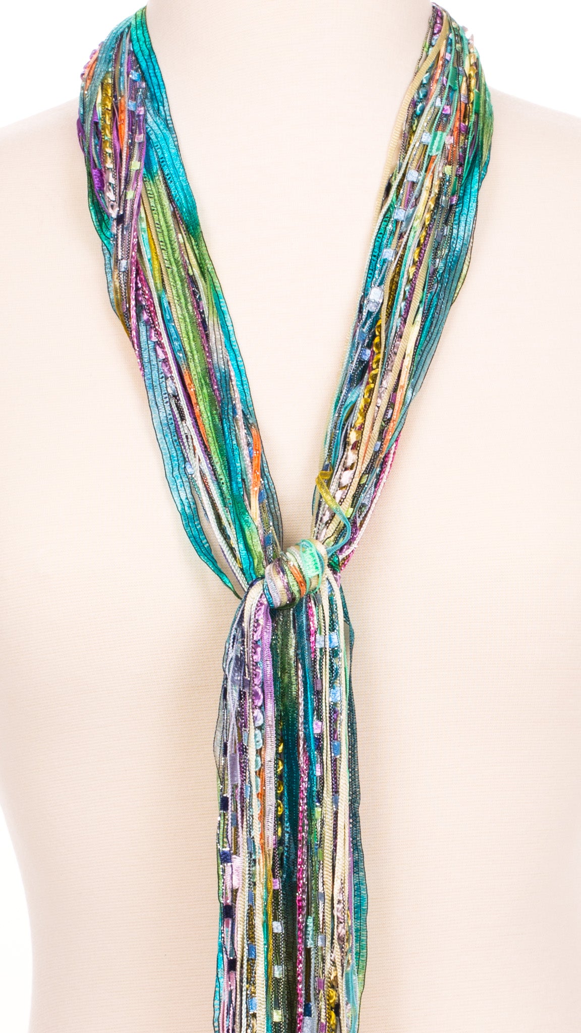 Lilac Pastures String Scarf - Terry's Boutique Scarves LLC